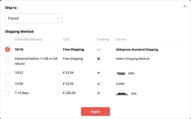 AliExpress Standard Shipping Guide | Alitools.io