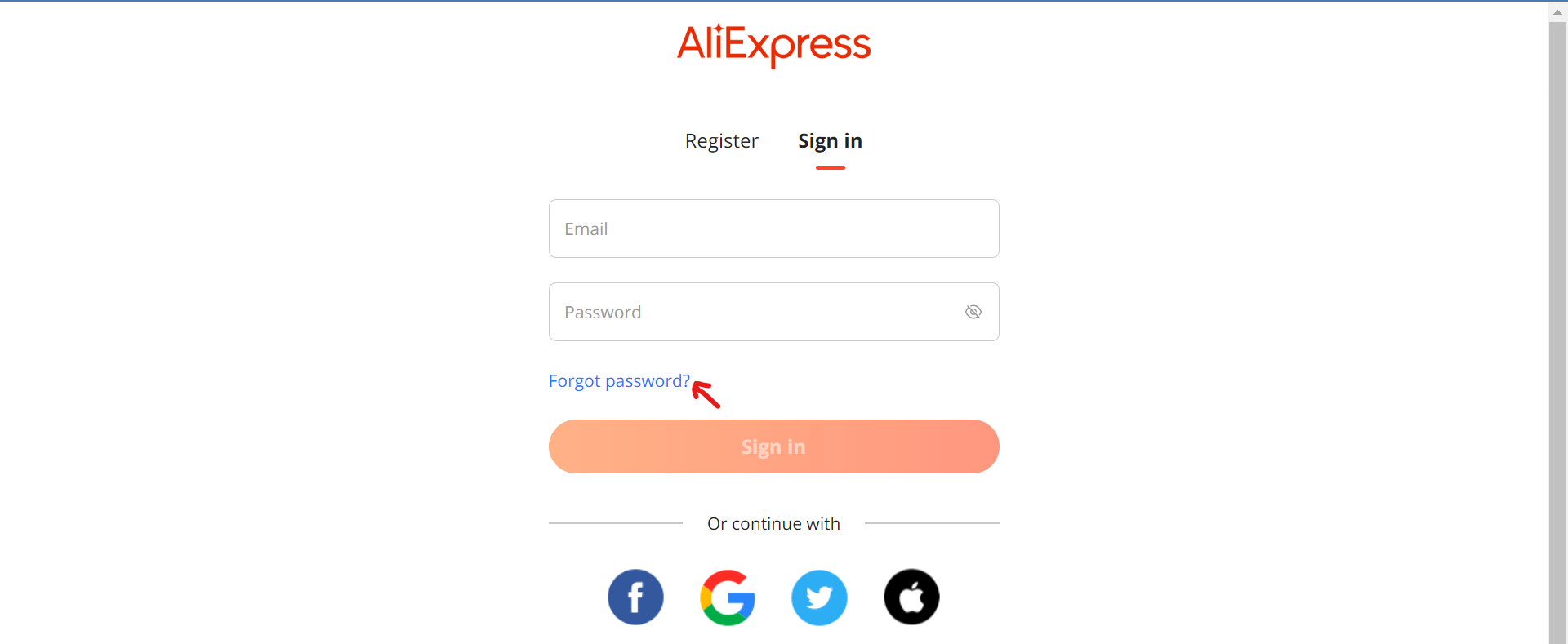 How to Change or Restore Password on AliExpress | Alitools