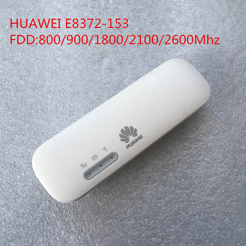 Original Unlocked Huawei E8372 150Mbps Modem 4G Wifi E8372h-153 4G LTE Wifi Modem Support 10 ...