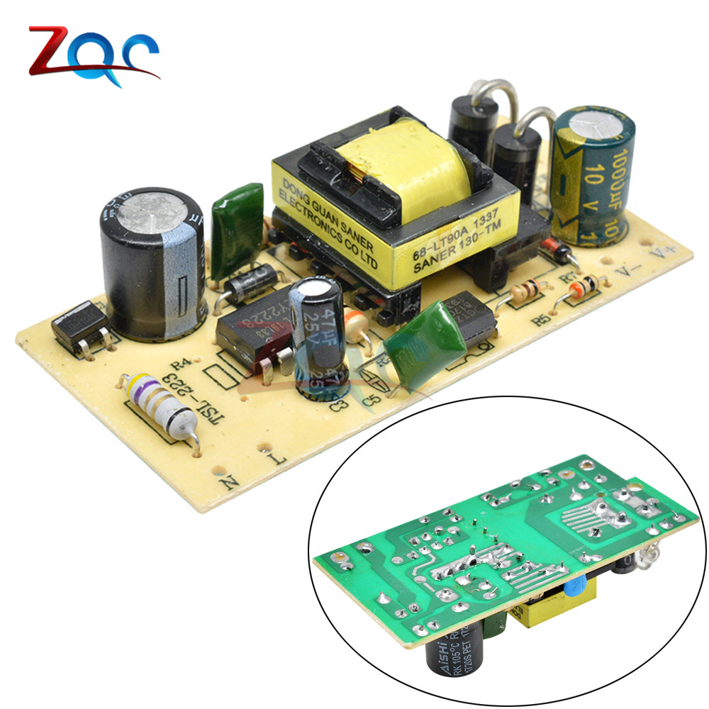 AC-DC 100-240V to 5V 2.5A Switching Power Supply Module DC Voltage ...