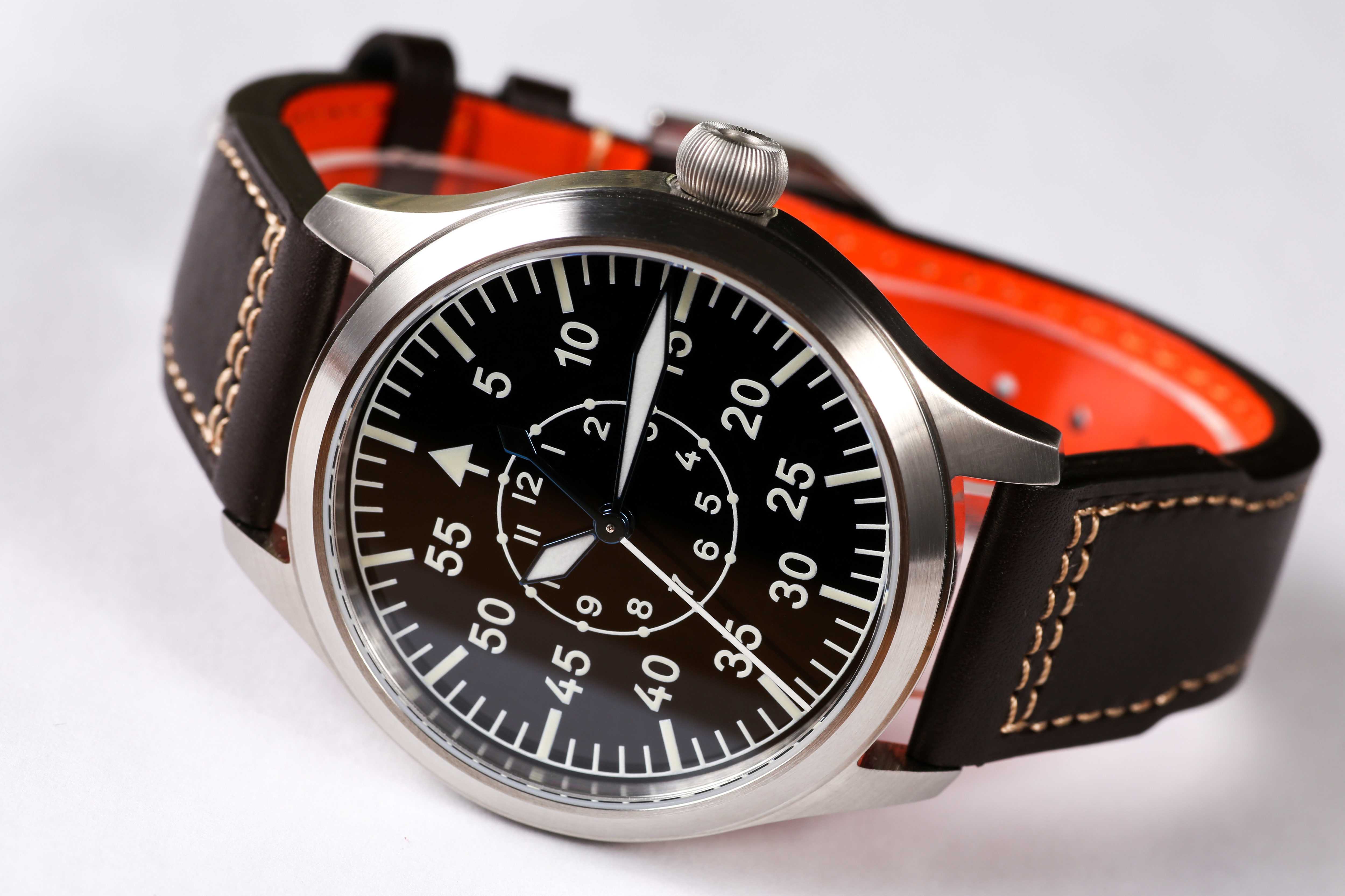 【Escapement Time】Automatic NH35 Movement Pilot Watch with Type-B or ...