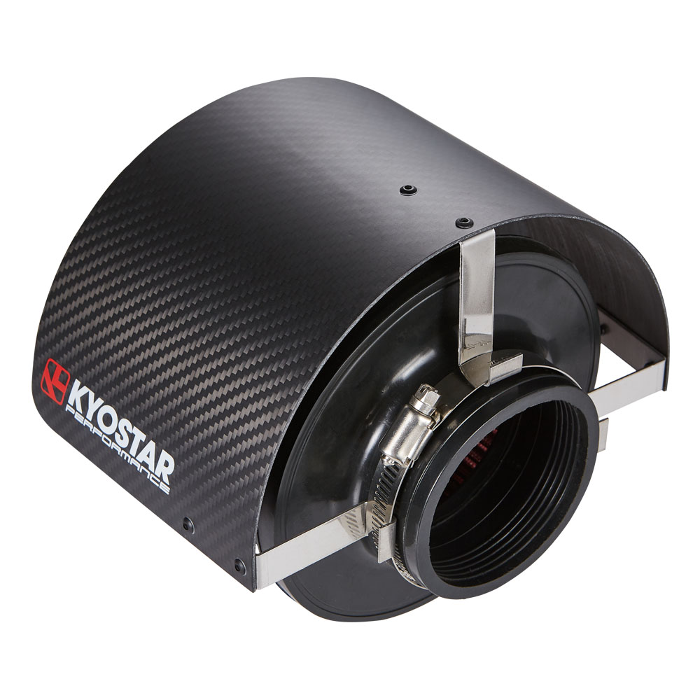 Business & Industrial Carbon fiber Coating Air Filter Heat Shield For 2 ...