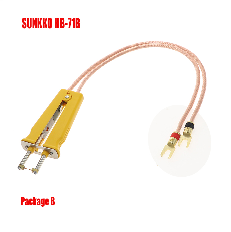 SUNKKO HB 71B polymer lithium soft pack battery dedicated soldering pen Aluminum strip nickel ...