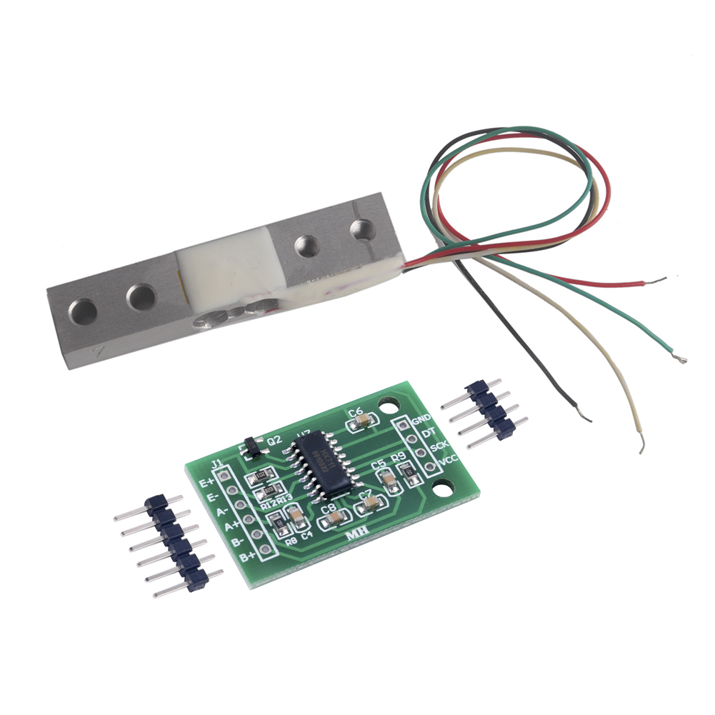 500g Scale Load Cell Weight Weighing Sensor +HX711 24bits AD Module for ...
