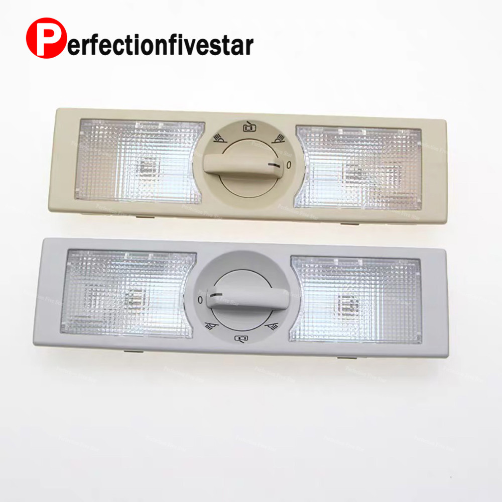 Interior Reading Dome Lamp Light Grey Gray Beige For VW Bettle Bora ...