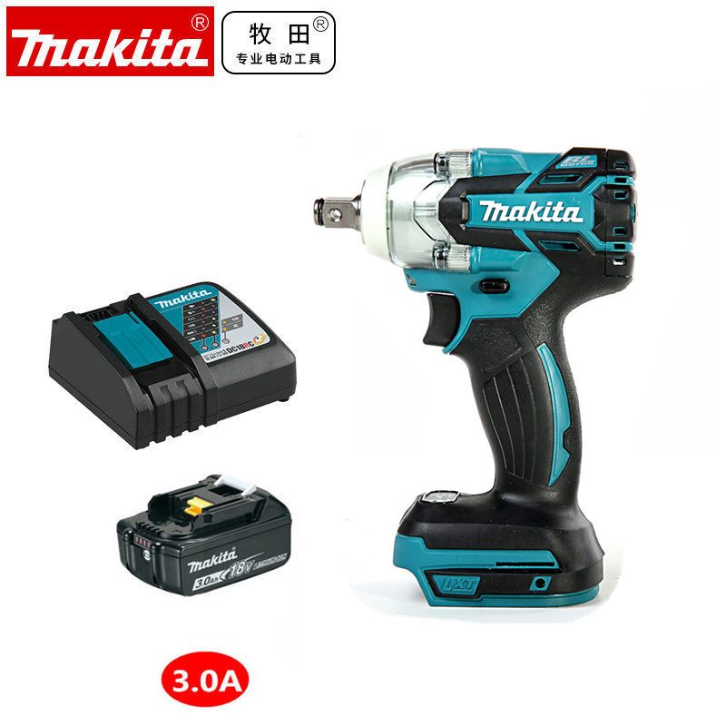 Makita DTW285 DTW285RME 18V Cordless Brushless Li-ion Impact Wrench ...