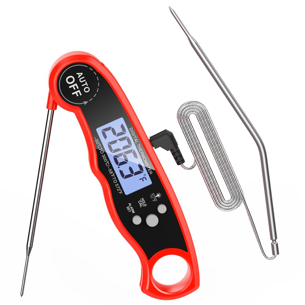 ORIA Food Thermometer Digital Kitchen Thermometer Meat Water Milk ...