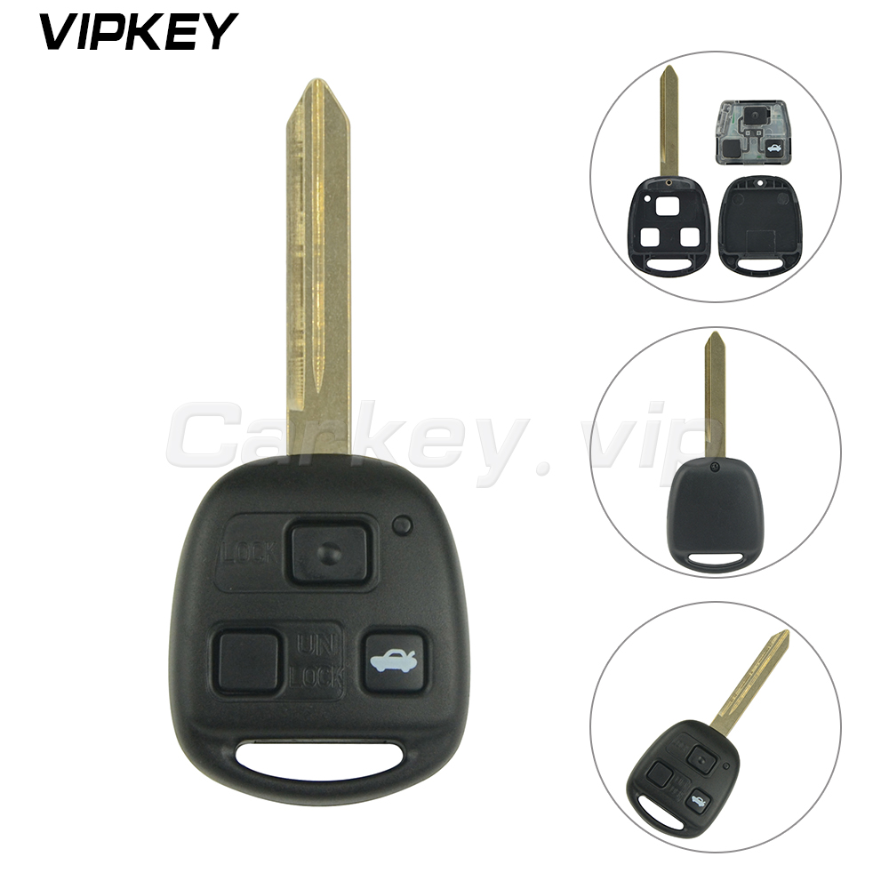 Denso( not Valeo) Remotekey car key 4d70 Chip Toy47 434mhz 736670-A 3 ...