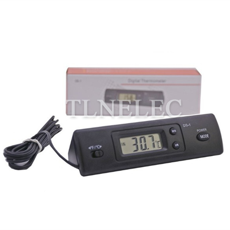 Electronic Digital Display Indoor and Outdoor Car Thermometer Aquarium ...