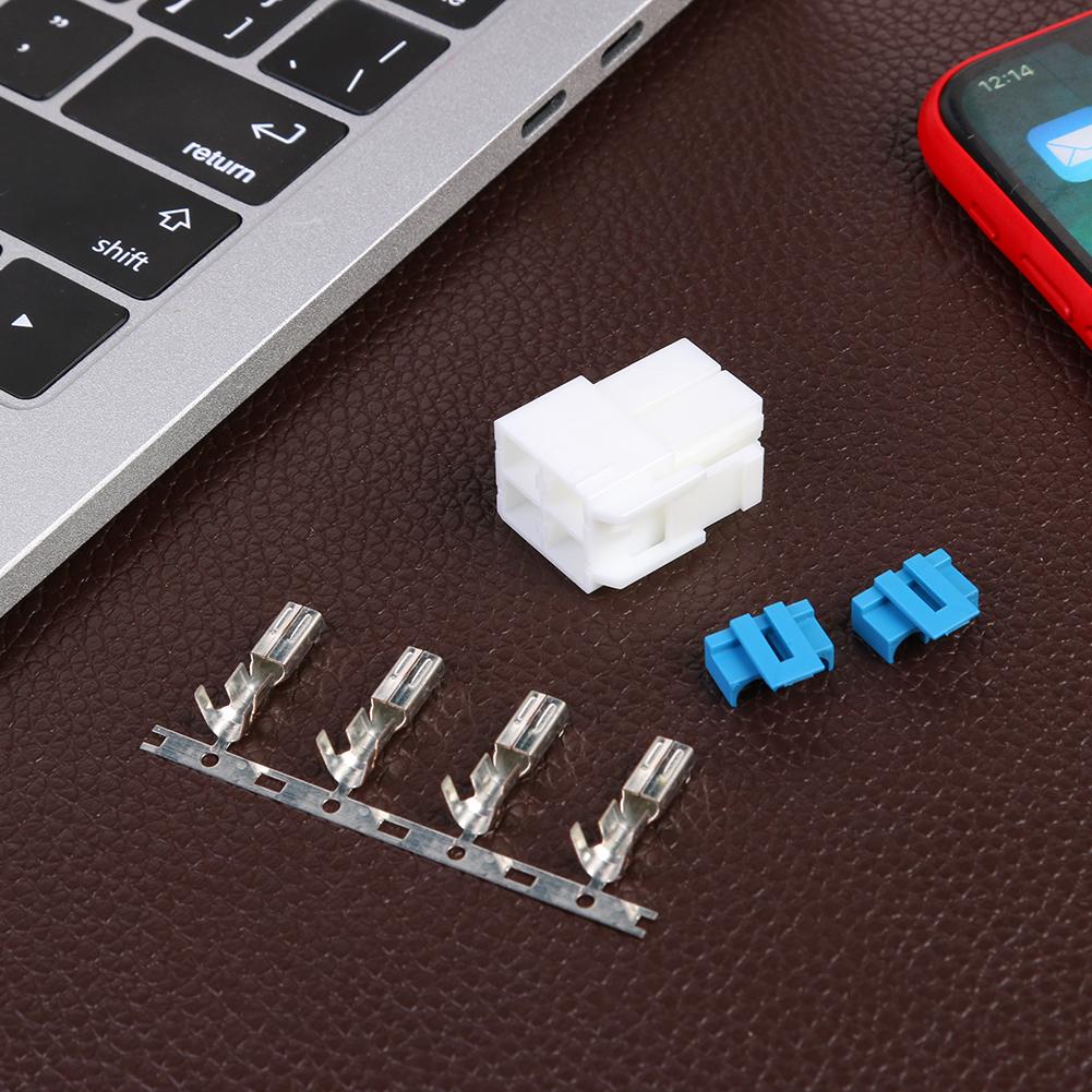 ALLOYSEED 4-Pin Power Connector Plug For Icom IC-7000 IC-7100 IC-7400 ...