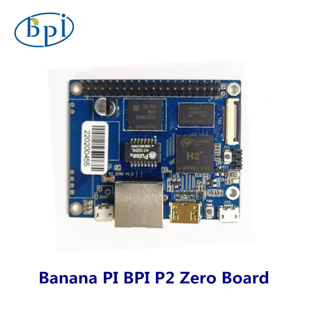 BPI-P2 Zero quad core single-board computer support for IoT and smart ...