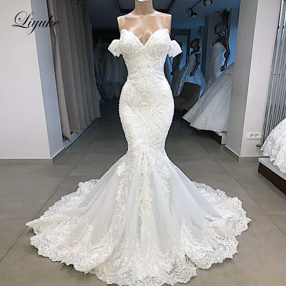 Mermaid Wedding Dress With Bling