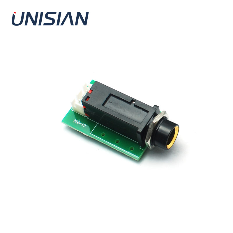 UNISIAN Audio signal adapter MIC 6.5mm 6.35 6.3 Microphone interface to ...