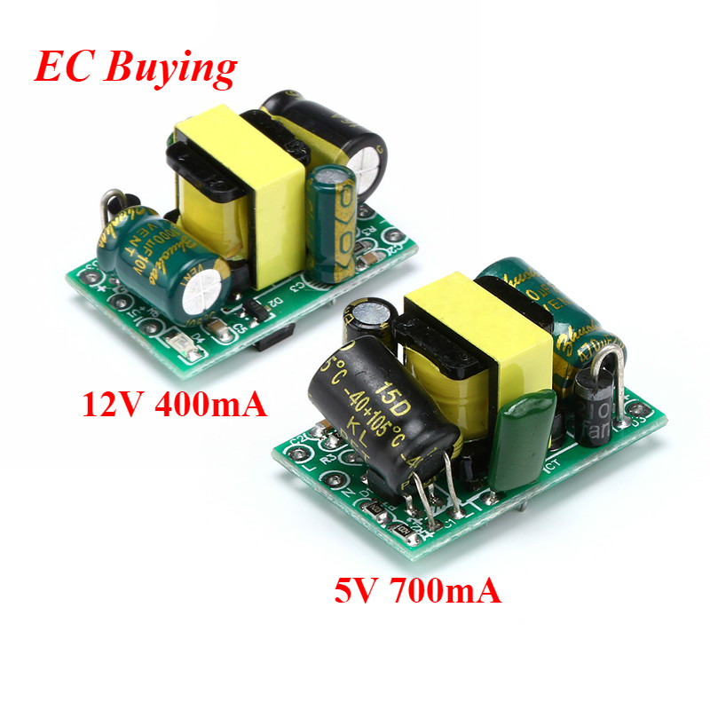AC-DC 220V to 5V 12V 400mA 700mA Step-down Buck Power Supply Module AC ...