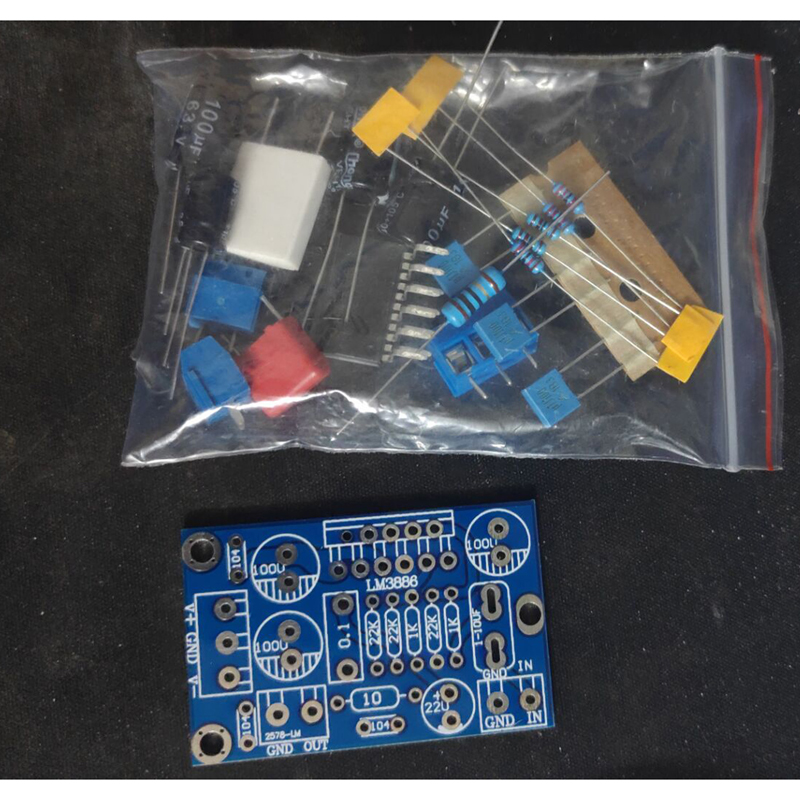 DIY KITs LM3886 Amplifier Board Mono Fever Amplifier - Price history ...