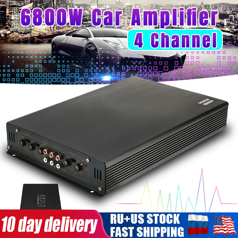 Dc car audio amplifier