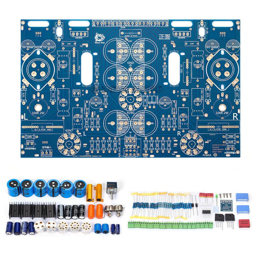 Nobsound 300B Vacuum Tube Amplifier PCB Board Class A Stereo Audio ...