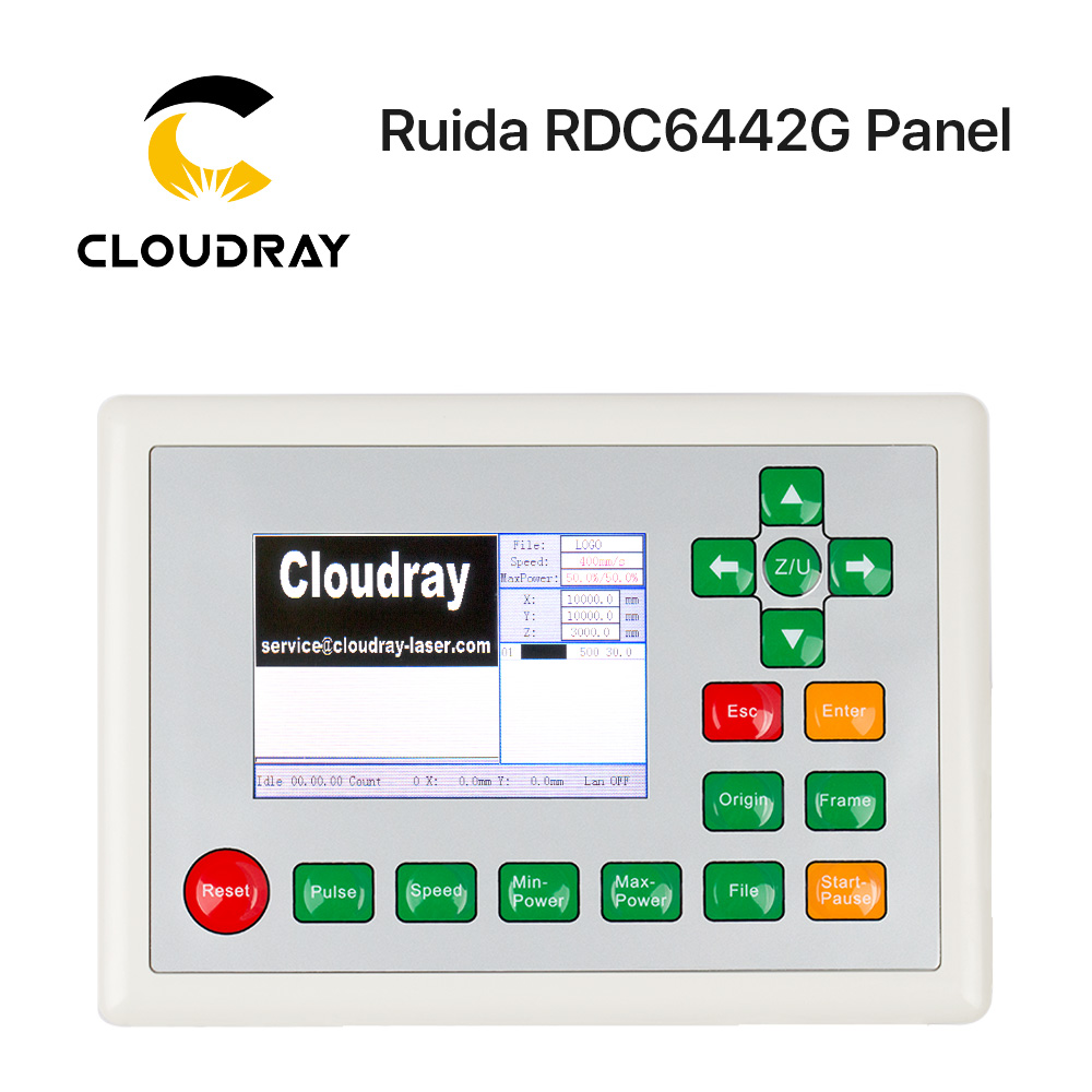 Cloudray CO2 Laser Controller Panel for Ruida RDC6445G RDC6442S RDLC320 ...
