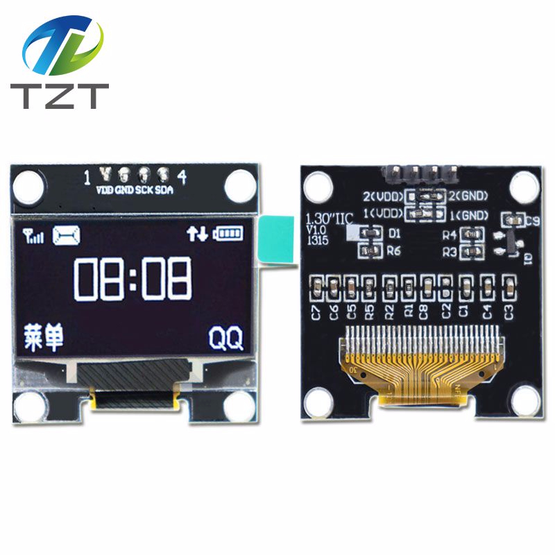 1.3 inch oled IIC Serial White OLED Display Module 128X64 I2C SSD1306 ...