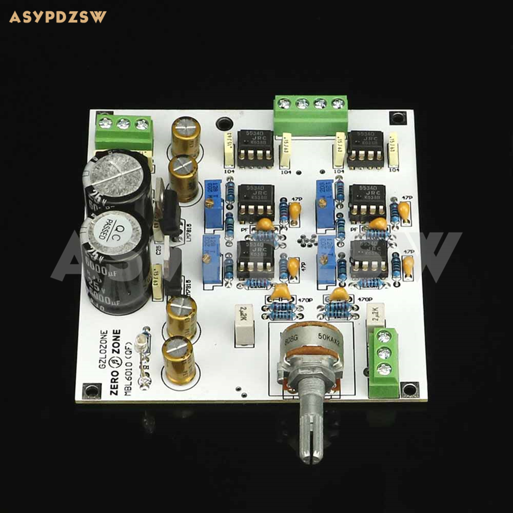 HIFI MBL6010 Preamplifier Base on MBL6010D circuit PCB/DIY Kit/Finished ...