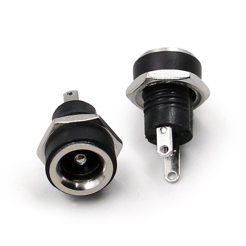 1pcs 12V For DC Power Supply Jack Socket Female Panel Mount Connector 5 ...