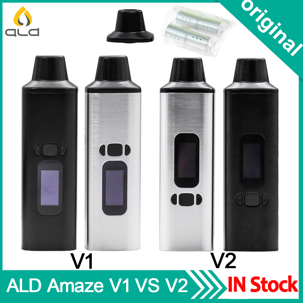 ALD AMAZE WOW V2 Dry Herb vaporizer 1800mAh battery with OLED Display ...