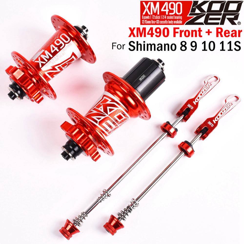 Bicycle Hubs Freehub Koozer Xm490 🕶️ New Koozer XM490 Hubs Sealed ...