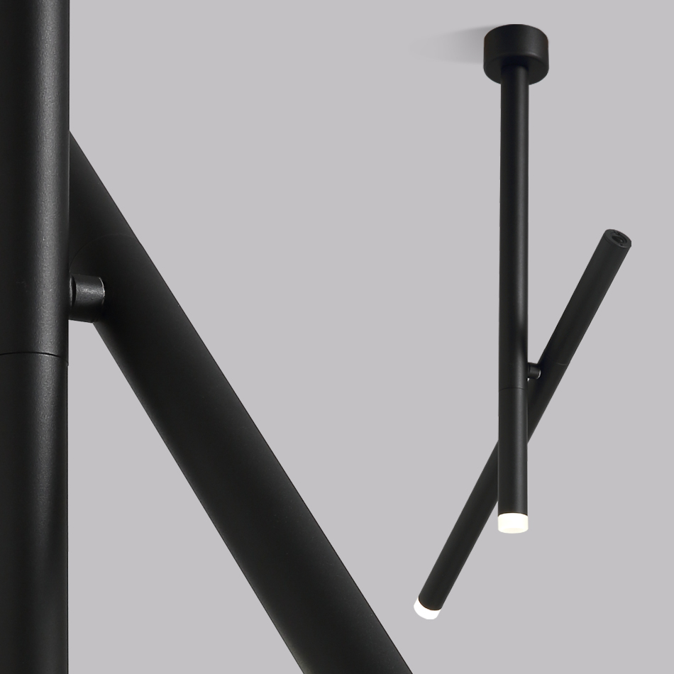 Modern LED Pendant Lights Aluminum surface Mounted living room Kitchen ...