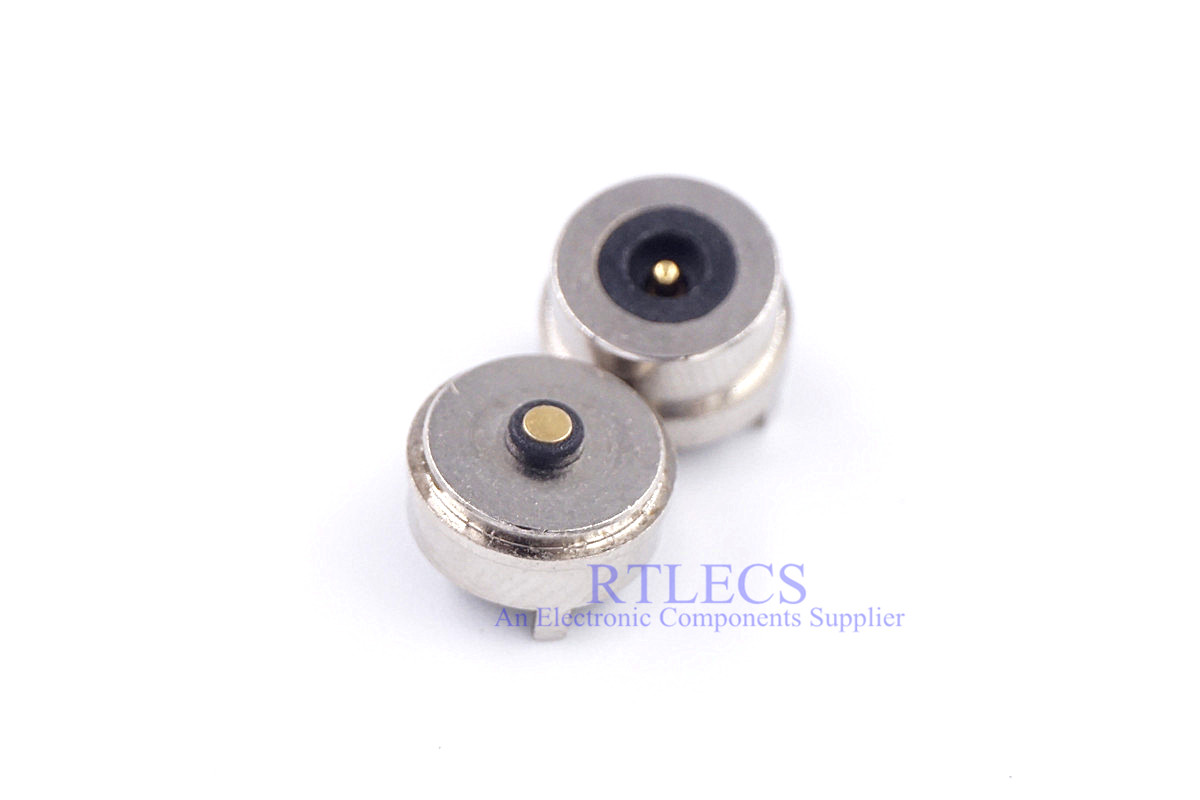 1 Pair Magnet Attraction Spring Loaded Pogo Pin Connector 1 Pogo Pin 2 Pole Male Female Probe Dc