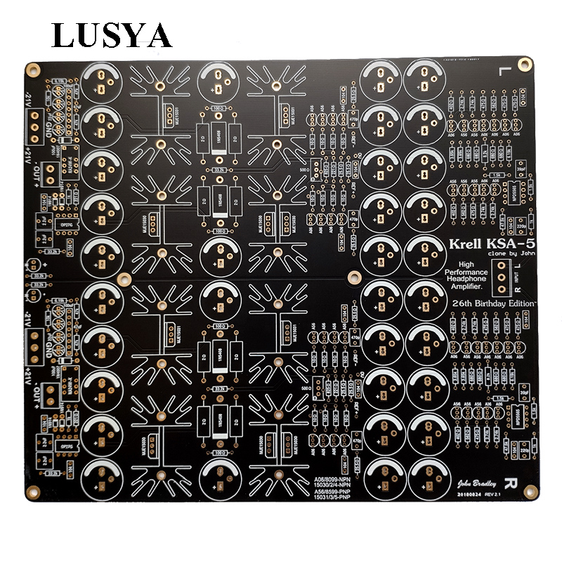 Lusya HIFI Krell KSA-5 KSA5 empty board Hi-End headphone amp PCB board ...