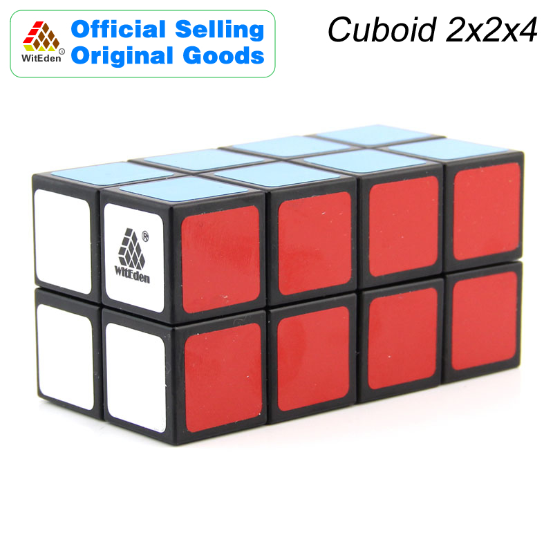 WitEden 2x2x4 Cuboid Magic Cube 224 Cubo Magico Professional Speed Neo ...