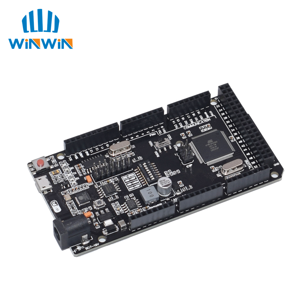 WeMos Mega +WiFi R3 ATmega2560+ESP8266 (32Mb memory), USB-TTL CH340G ...
