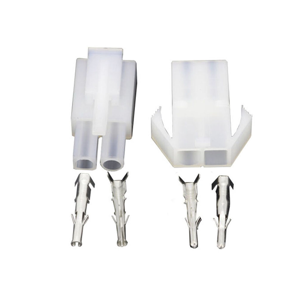 Big Tamiya 2 Pin L6.2 Connector Plug with Wings Male and Female Air ...