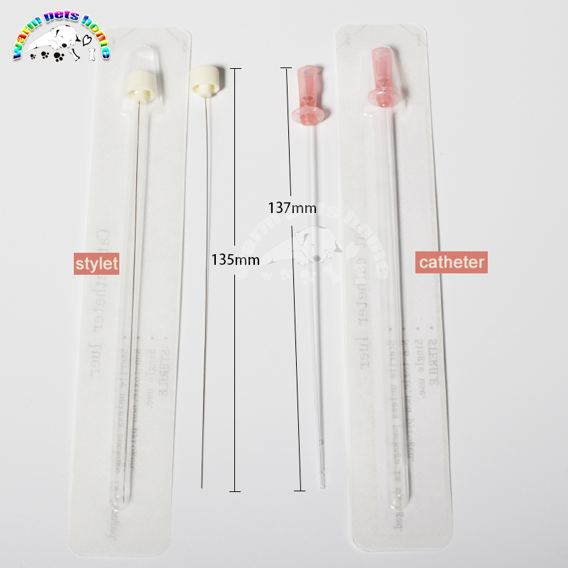 Cat Catheters with Stylet Cat Urinary Catheter Sterile Urethral Stone ...