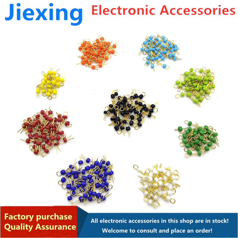 80pcs PCB test point test point ceramic copper gold-plated probe ...