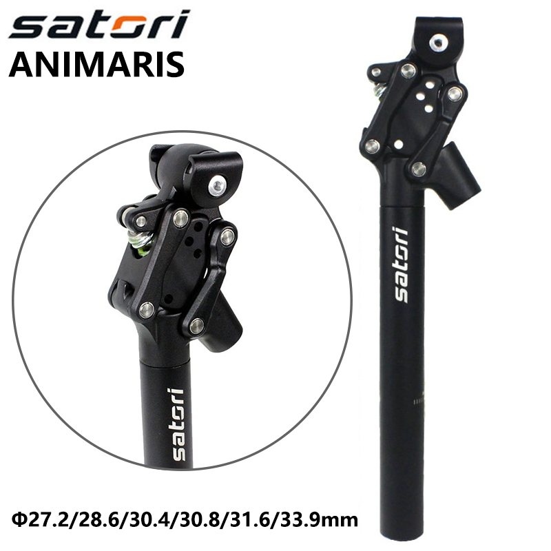 Satori ANIMARIS Damping Suspension Seatpost Mountain Road Bike Seat ...