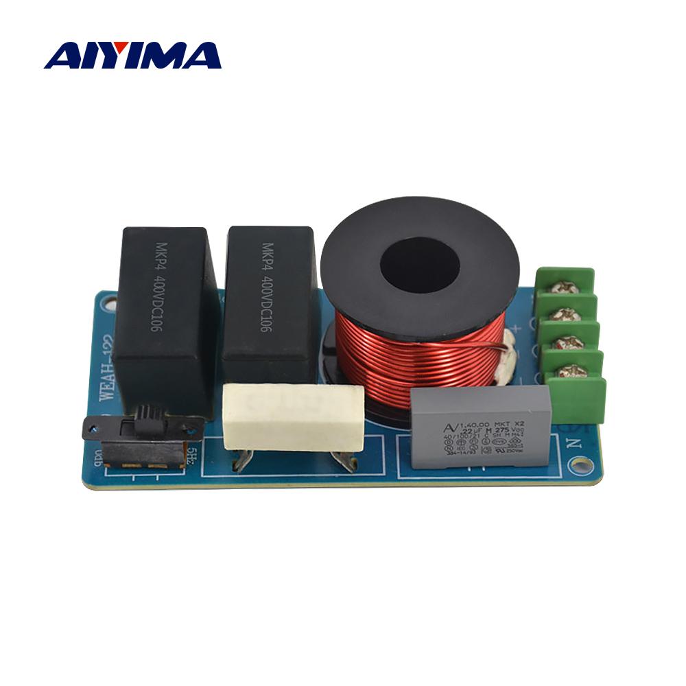 AIYIMA 1Pcs 120W Midrange Crossover Audio Speaker Frequency Divider ...