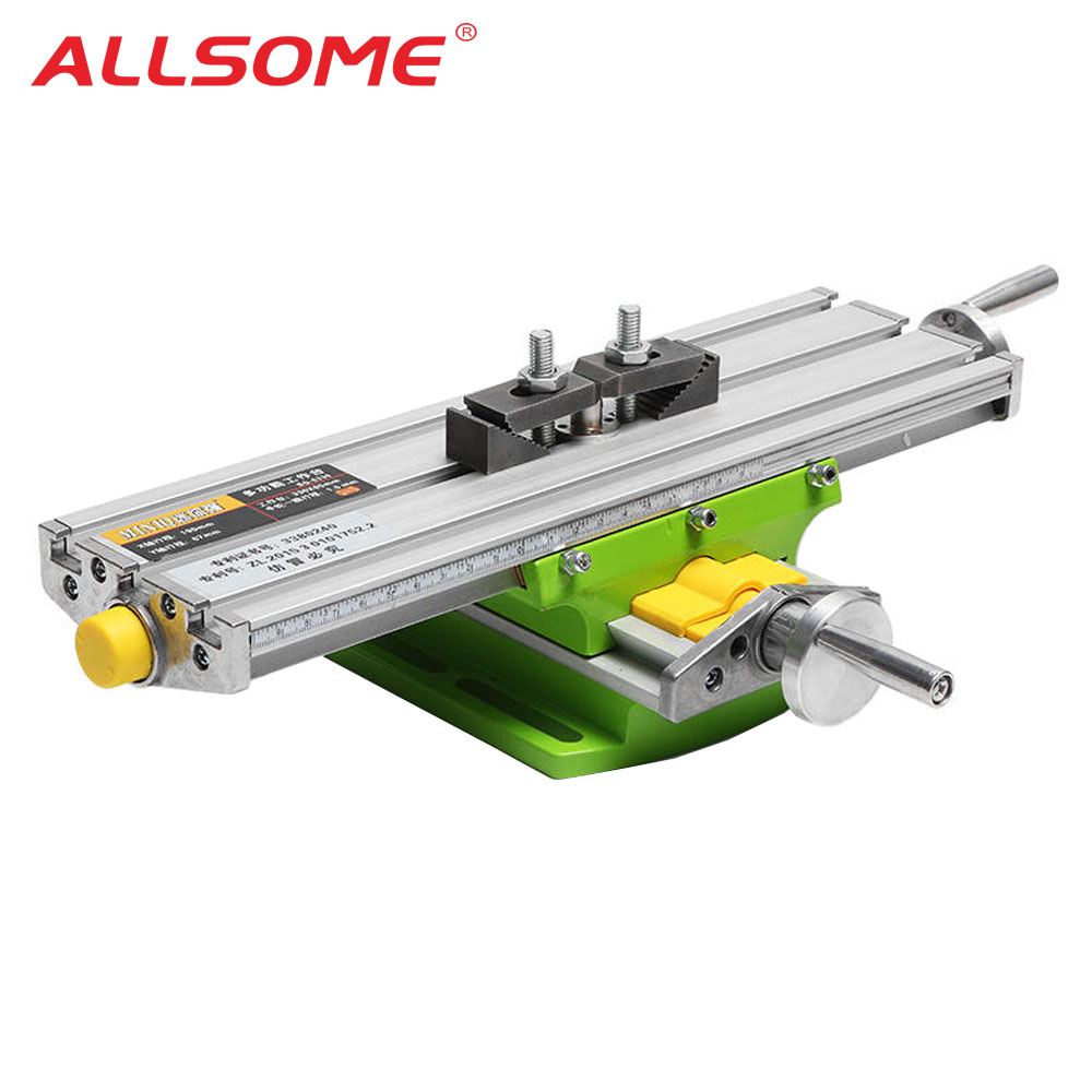 ALLSOME MINIQ BG6330 Mini Precision Milling Machine Worktable ...