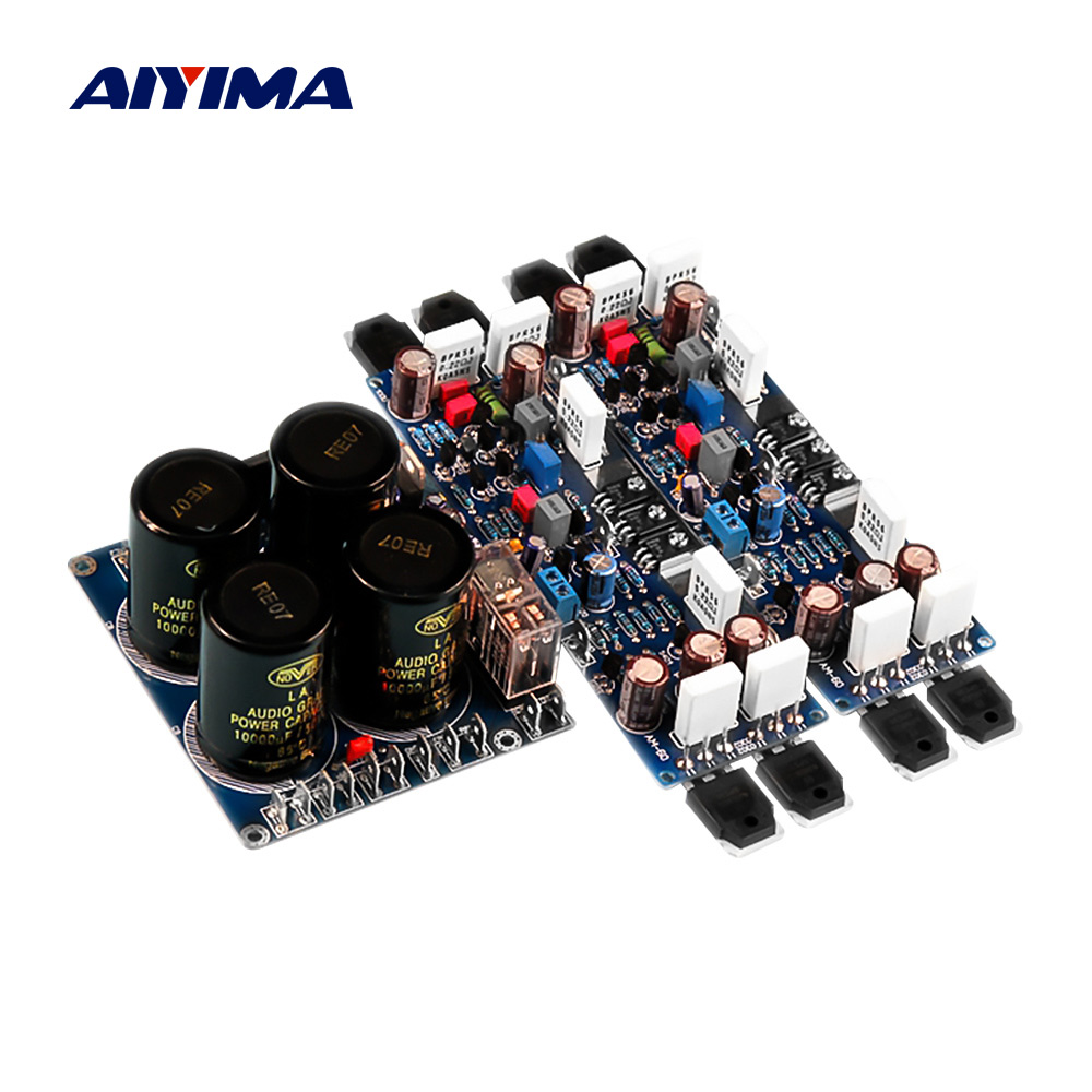 AIYIMA HIFI Power Amplifier Board 150Wx2 Stereo Amplificador Adjusted ...