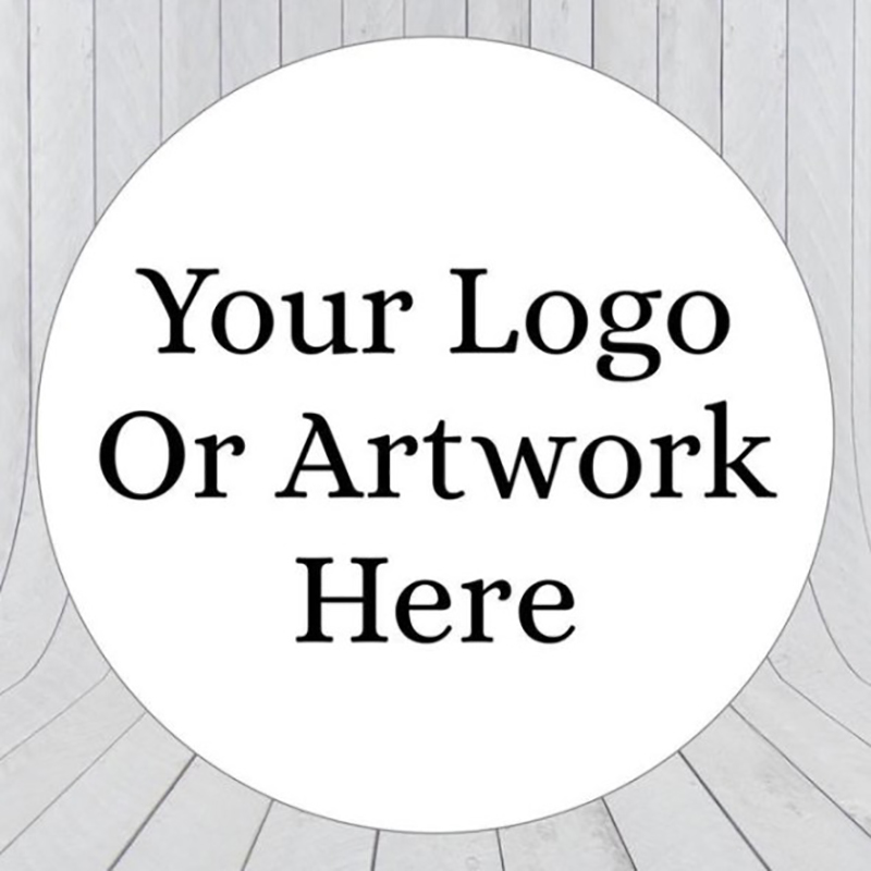 Circle Logo Stickers - Circular Business Stickers - Round Logo Labels ...