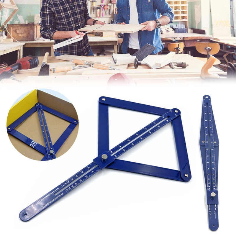 Multifunctional Protractor Corner Angle Finder Tool Square Ruler ...