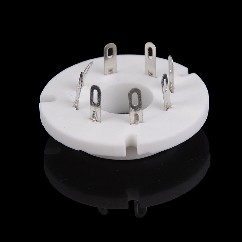8pin B8S Ceramic Vacuum Tube Socket for FU50R FU50, GU-50,FU-15,5U8C ...