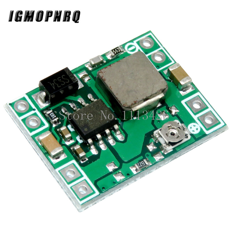 50PCS MP1584 Ultra-small size DC-DC step-down power supply module 3A ...