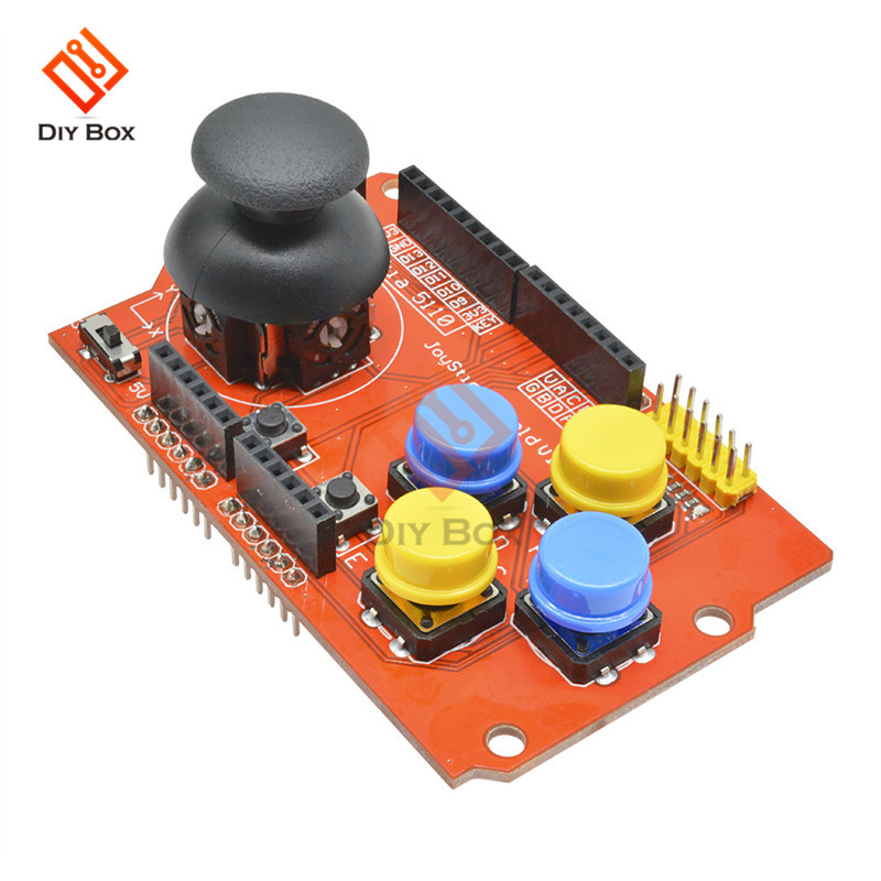 Gamepad JoyStick Keypad Shield Module Puzzle Expansion Board for Arduino nRF24L01 Nk 5110 LCD ...