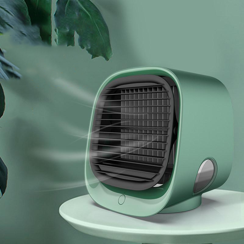 USB Mini Air Cooler Fan Air Cooling Conditioner with Night Light ...