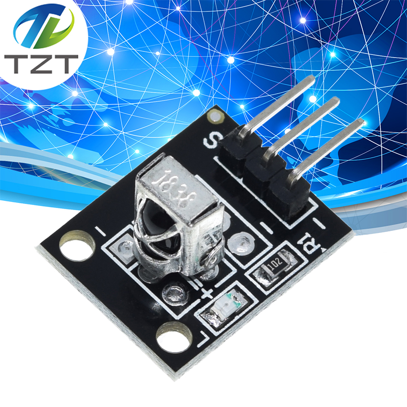 3pin KY-022 TL1838 VS1838B 1838 Universal IR Infrared Sensor Receiver ...