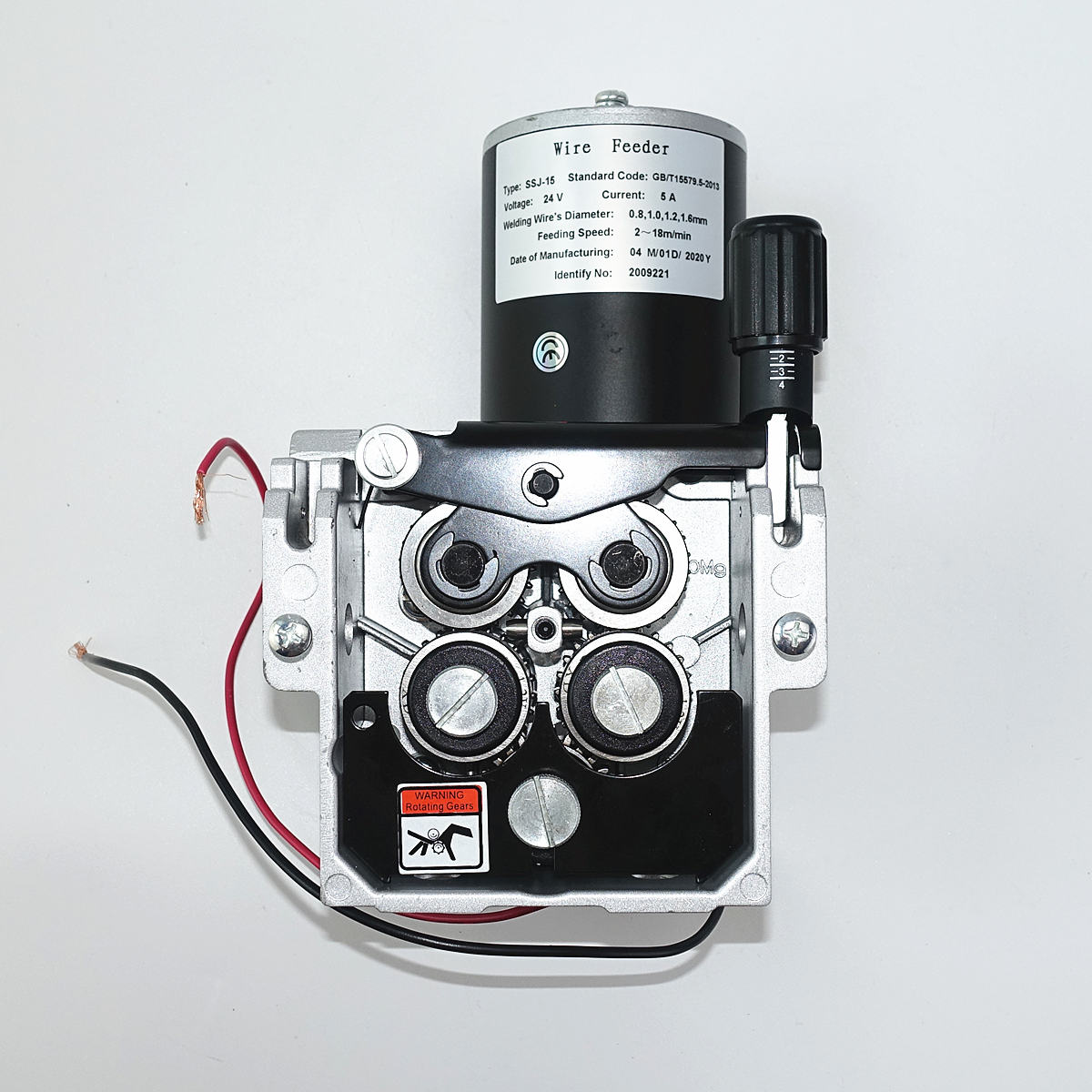 Welding Wire Feeder DC 24V 4 Rolls SSJ-15 Wire Feed Assembly Feeder ...