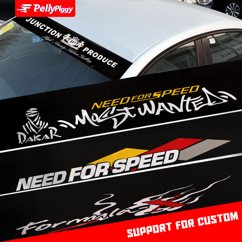 Personalized Car Sticker Auto Front Windshield Stickers Car Tuning ...