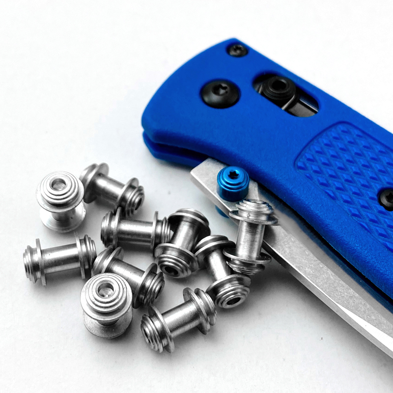 1 Piece Shaft Lock Screw for Butterfly Knife 535 Screw Handle Nail EDC ...