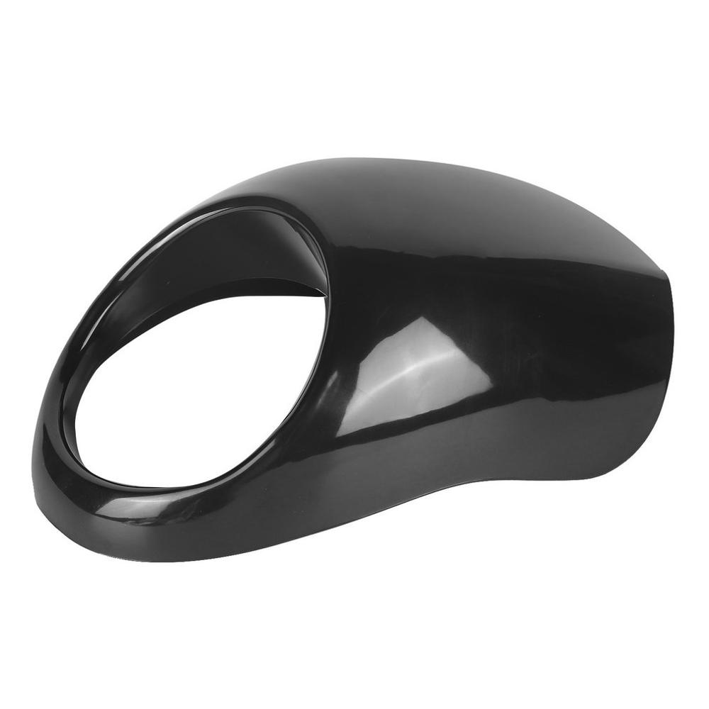 Motorcycle Front Cowl Dirt Bike Black Headlight Fairing For Harley 883 ...